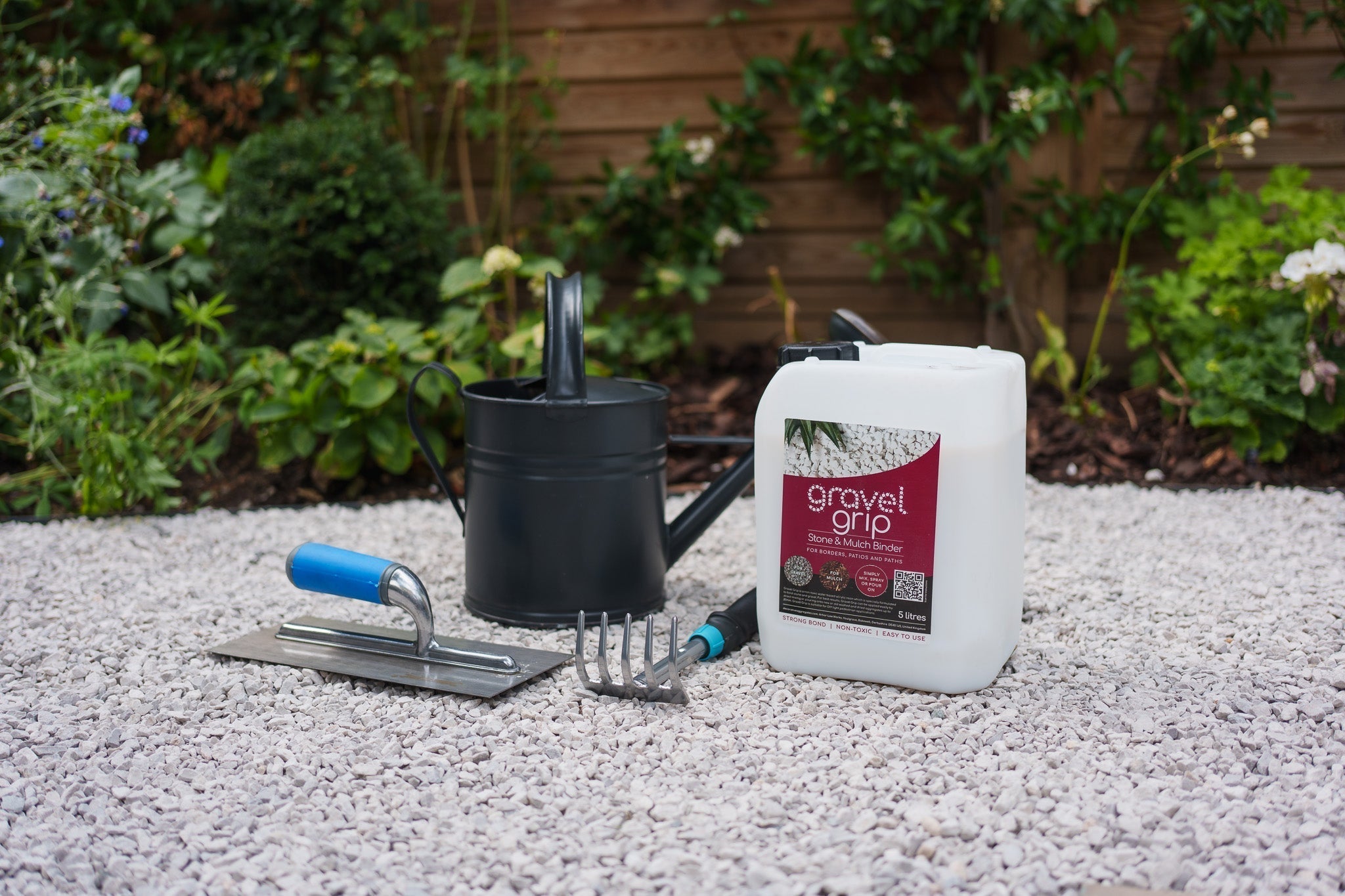 Introducing Gravel Grip - Stone and Mulch Binder – Decorative Aggregates