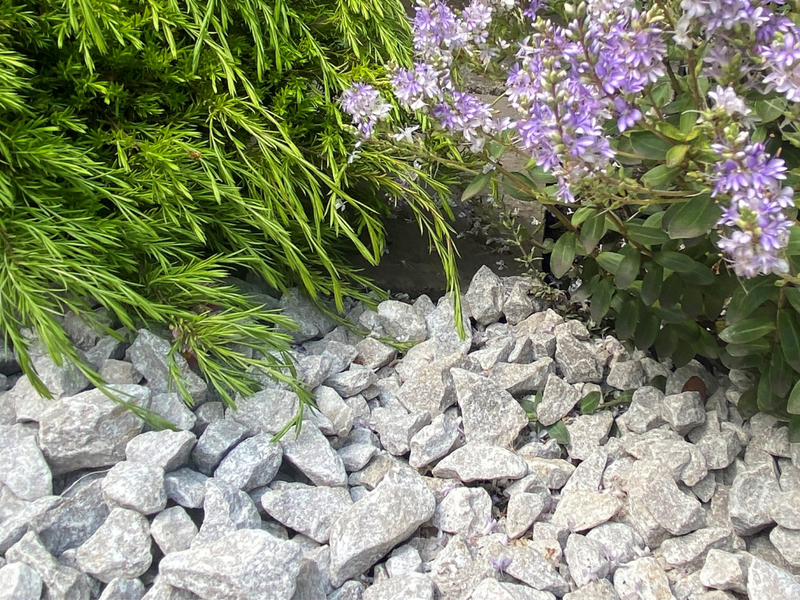 20mm Dove Grey Limestone Gravel | Decorative Aggregates