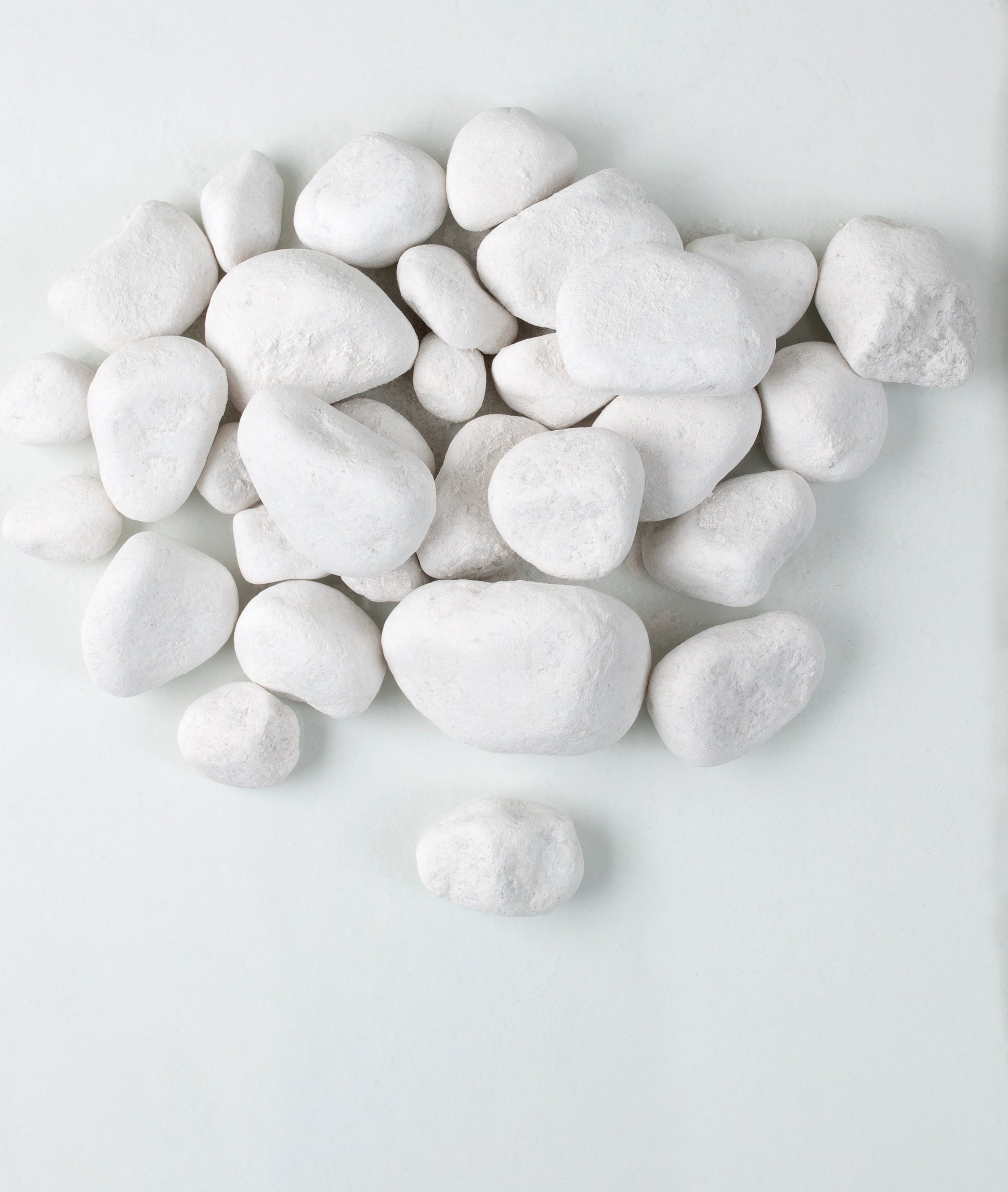 Polar White Pebbles | Ideal For Gardens – Decorative Aggregates