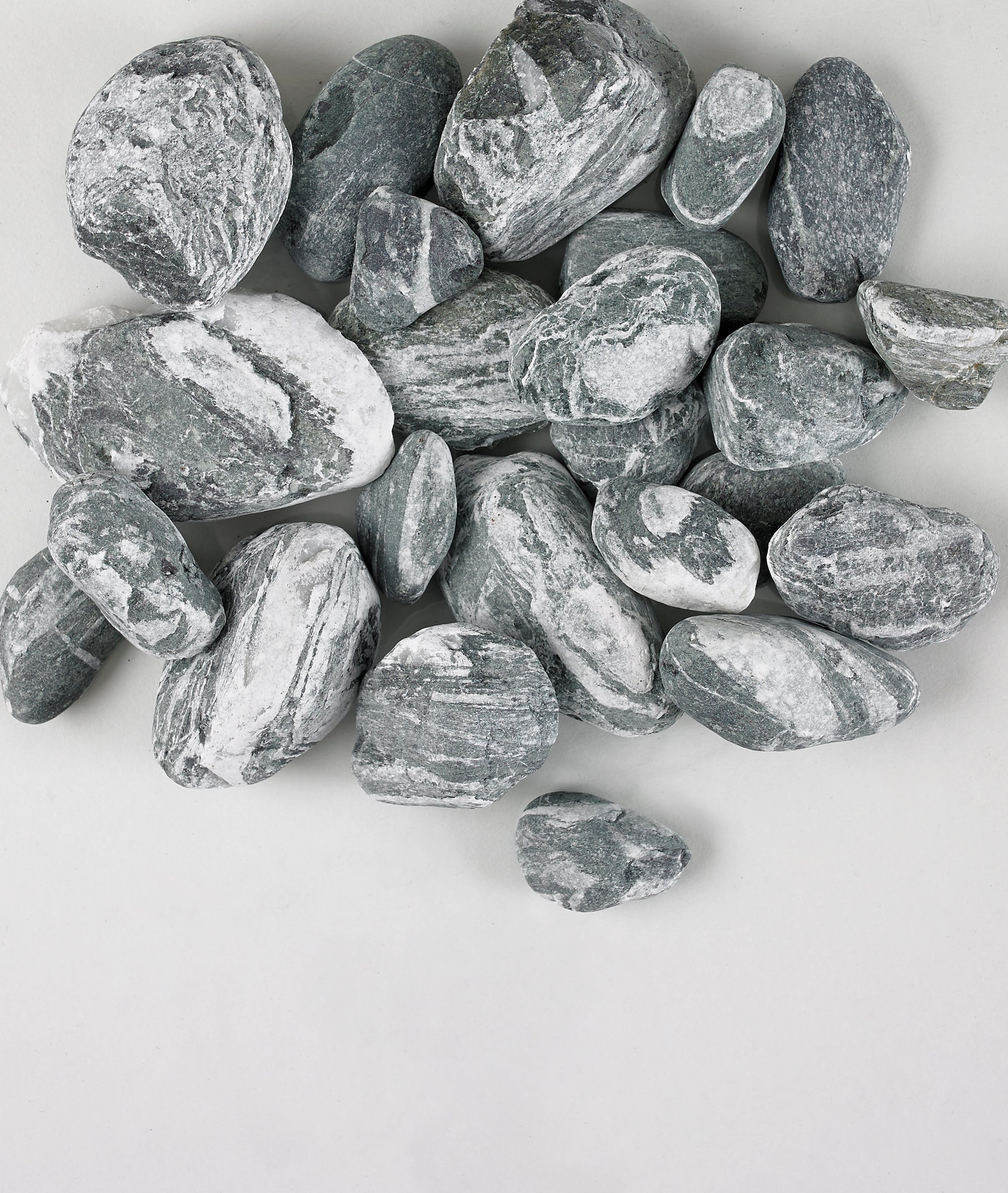 Tumbled Green Pebbles 20-40mm | Decorative Aggregates
