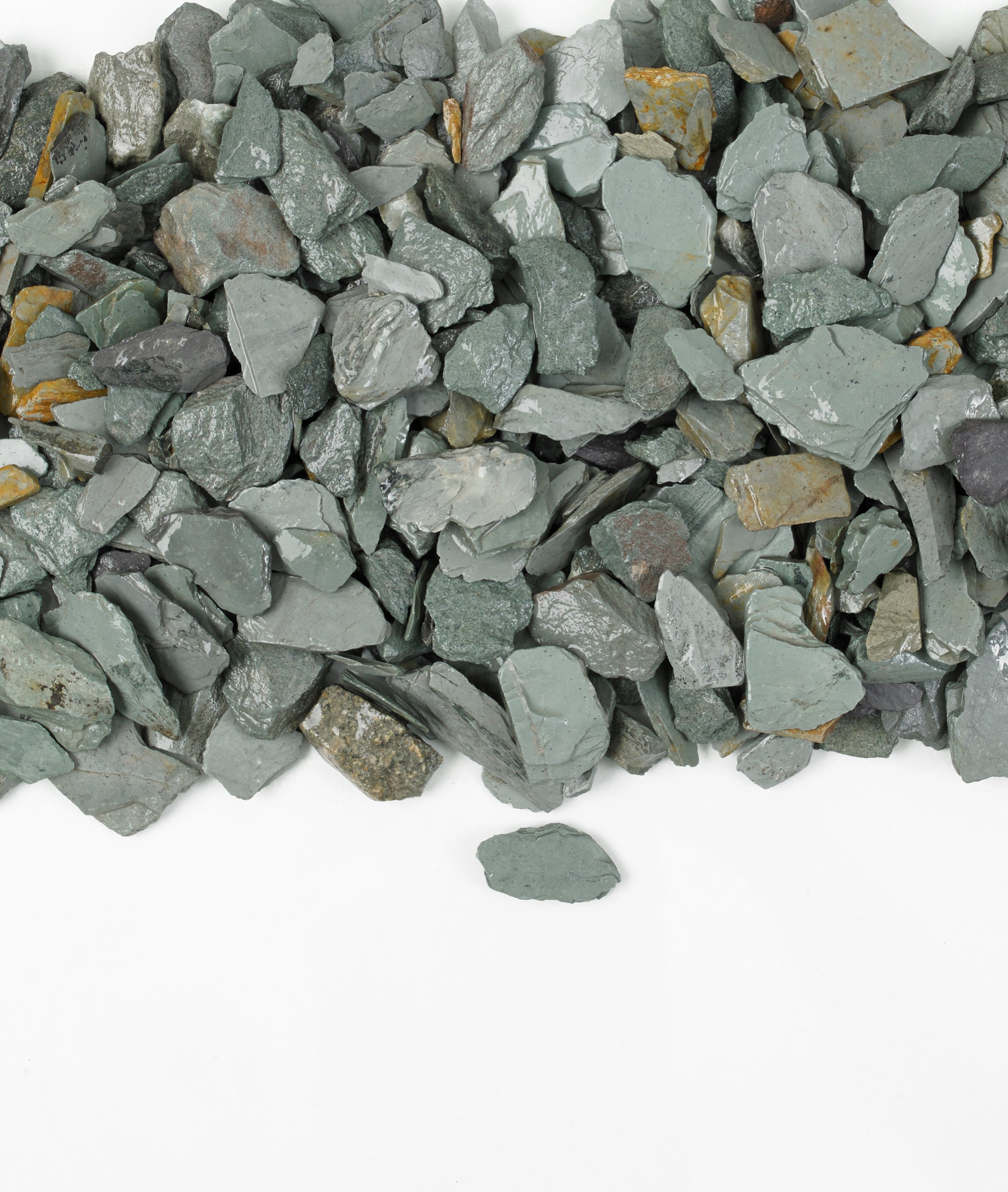 20mm Green Slate Chippings – Decorative Aggregates